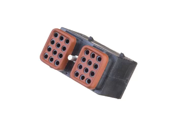 DRC16-24SA - DRC Series - Female 24 Socket Plug - A Key, In-Line, Black ...