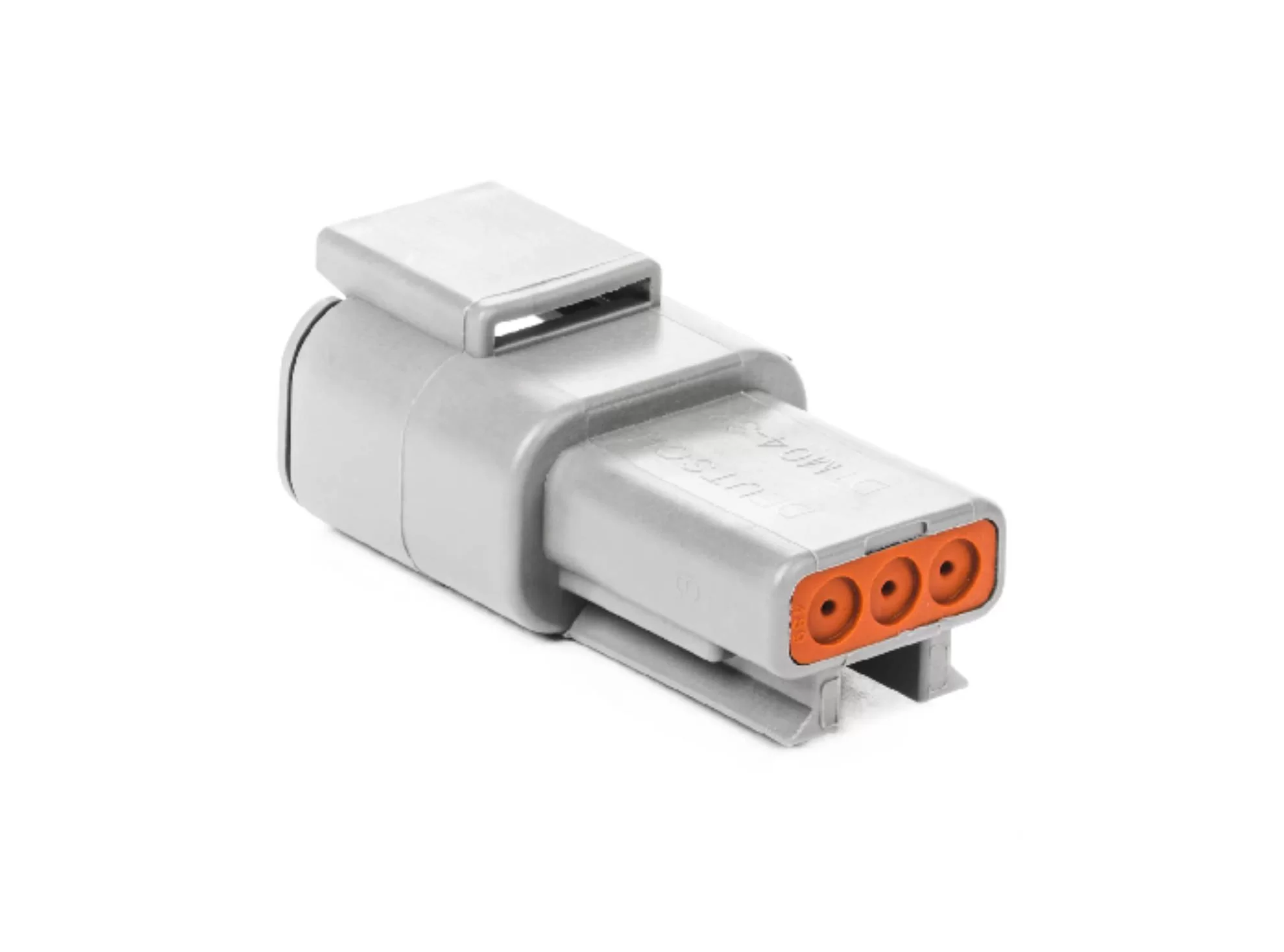 DTM04-3P - DTM Series - 3 Pin Male Receptacle - Gray Manufacturers ...