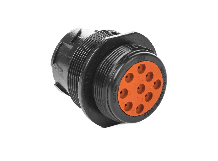 HD10-9-1939P-B022 Male 9 Pins Flange Mount Car Connector Manufacturers ...