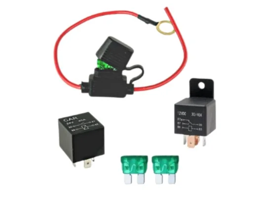 12V Fuse Relay Harness Set 4PIN 5PIN relay with Automotive fuse ...