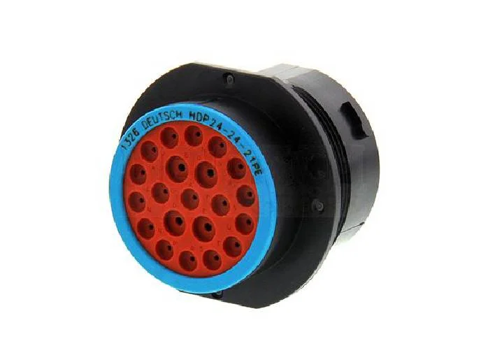 HDP24-24-21PE - HDP20 Series - 21 Pin Male Receptacle - 24 Shell, E ...