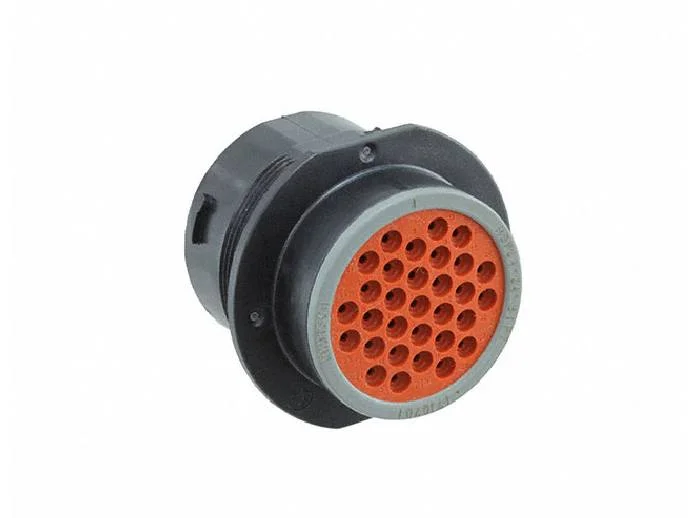HDP24-24-31PT - HDP20 Series - 31 Pin Male Receptacle - 24 Shell, T ...