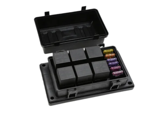 6 Slots Atc/ATO Blade Fuse 40A Relay Fuse Relay Box - GVEI